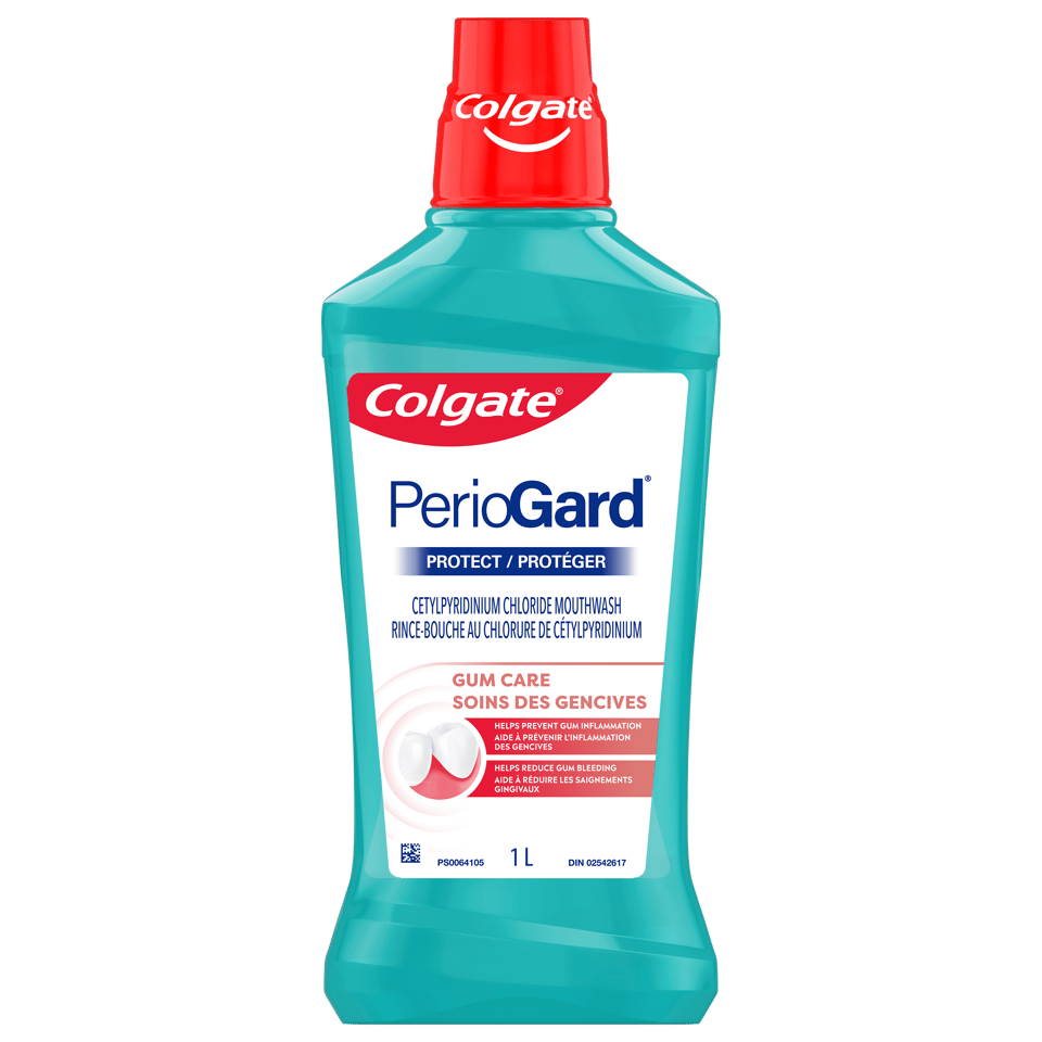 NEW PRODUCT: Colgate PerioGard Protect mouthwash | Canadian Healthcare ...